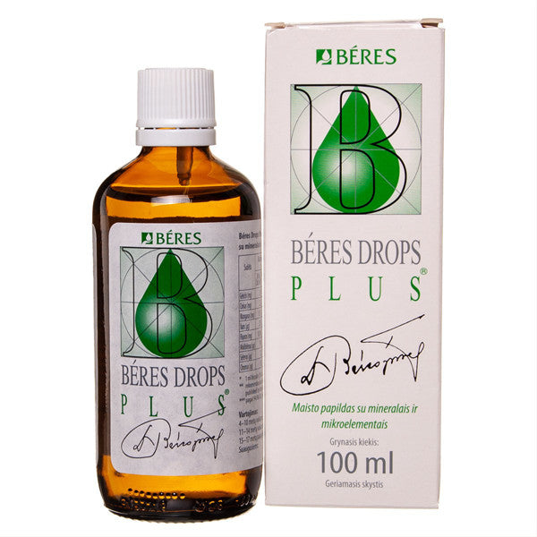 BERES DROPS PLUS lašai 100ml – VITAINN