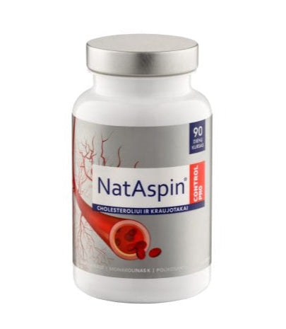 NatAspin Control Pro kapsulės N90 – VITAINN