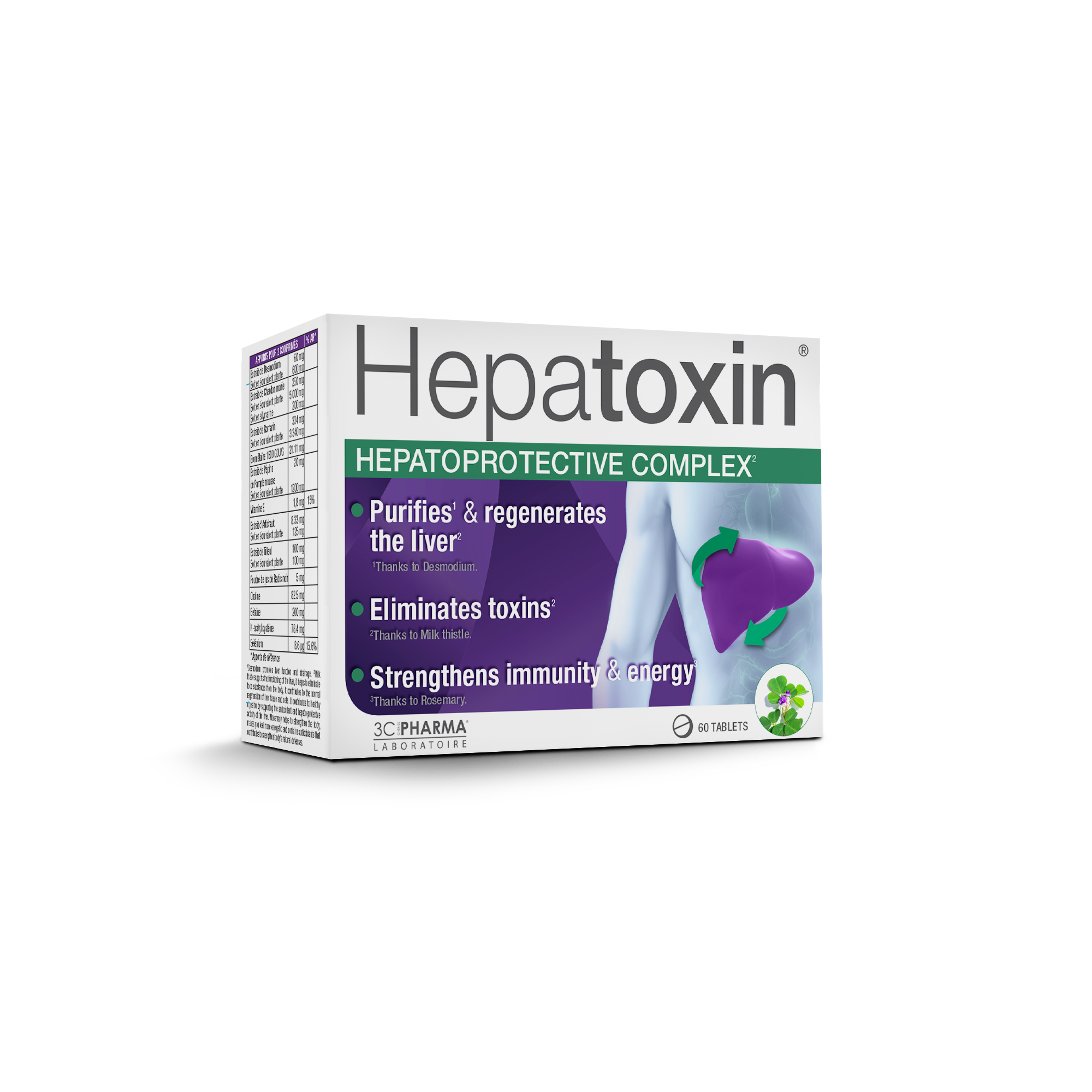 3C PHARMA Hepatoxin, tabletės – VITAINN