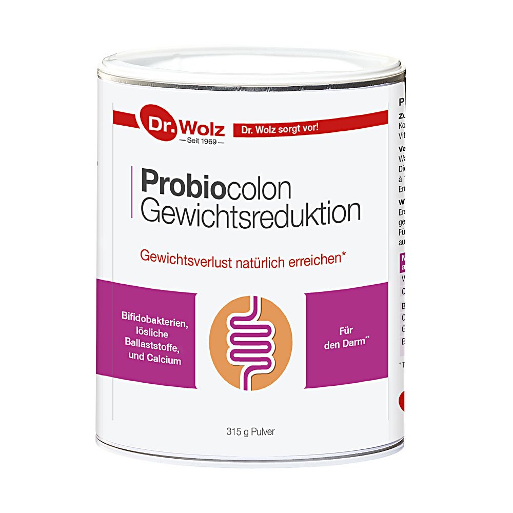 DR.WOLZ Probiocolon, milteliai 315g – VITAINN
