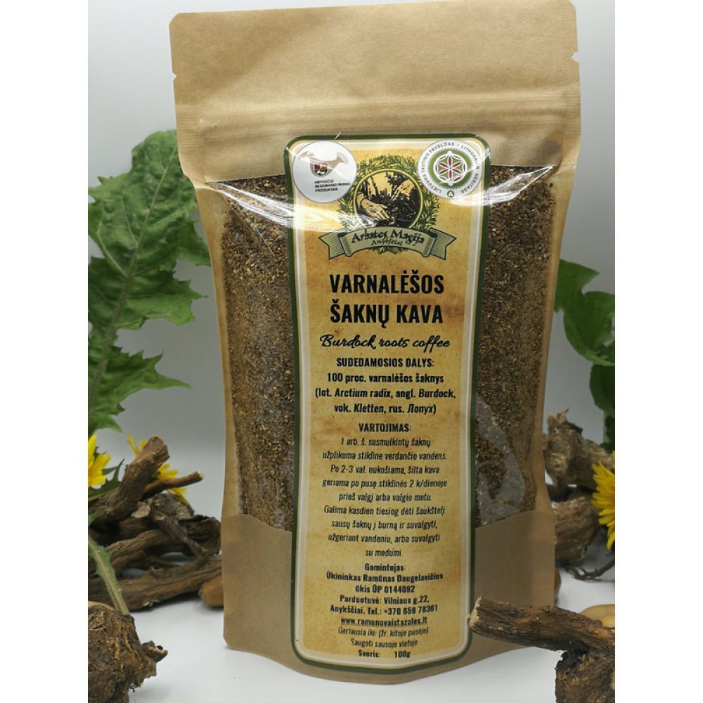 VARNALĖŠŲ ŠAKNŲ kava 100g – VITAINN