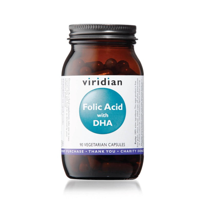 Organic Folic Acid with DHA kaps.N90 – VITAINN