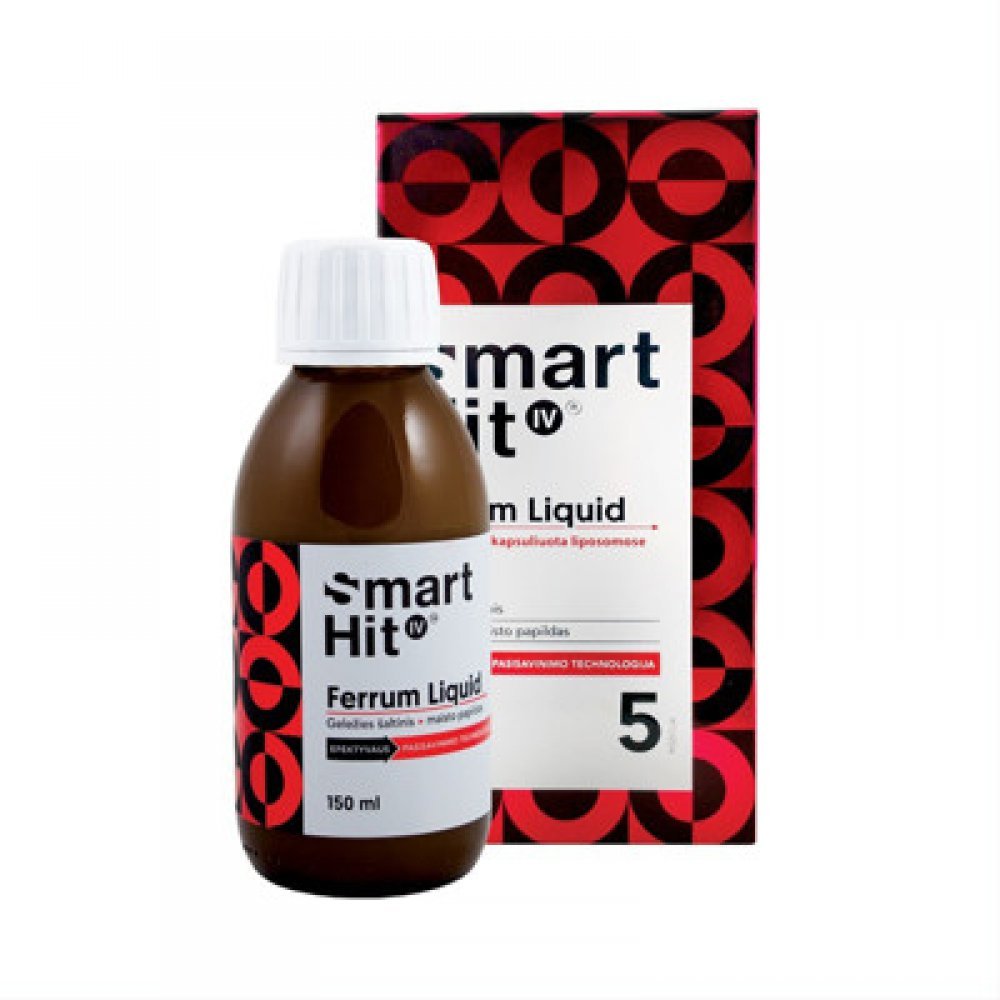 Smart Hit IV Ferrum Liquid 150ml – VITAINN